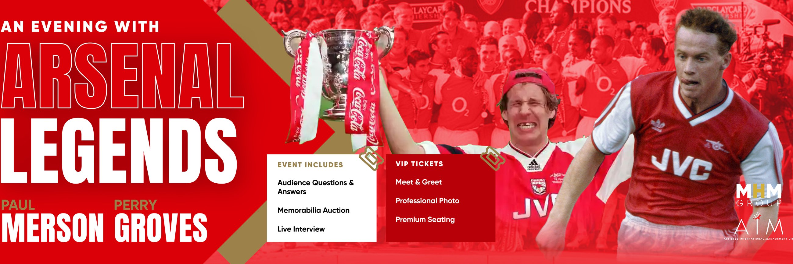 An Evening With Arsenal Legends - Broadway Cinema & Theatre, Letchworth